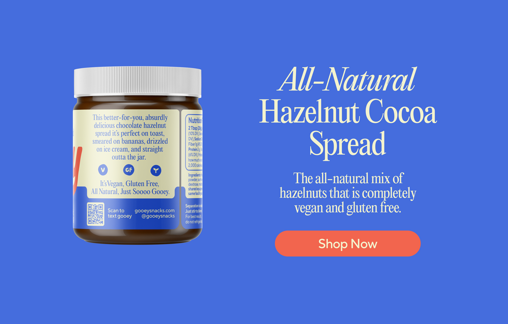 Gooey: Hazelnut Cocoa Spread · Gooey Snacks