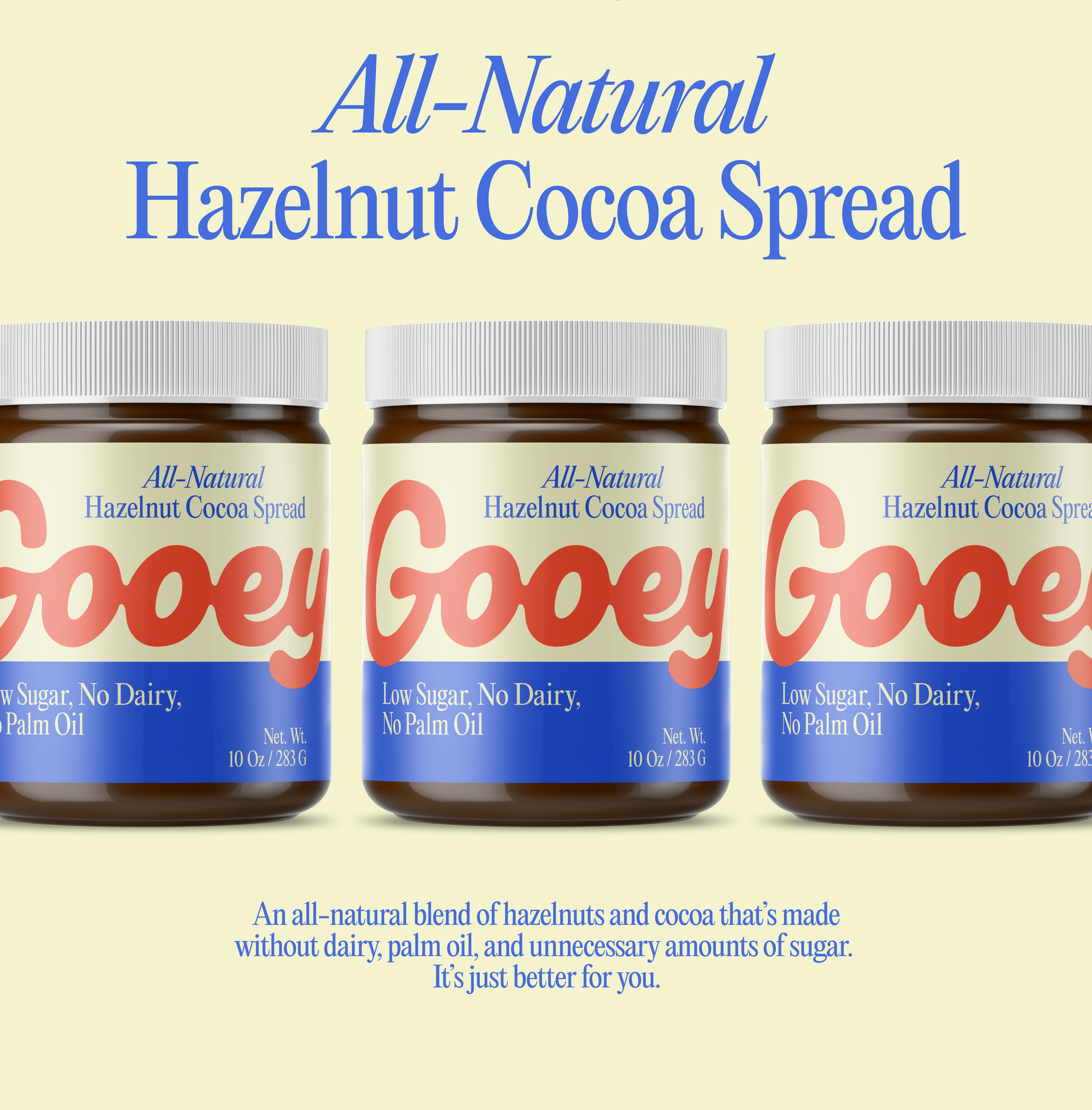 Gooey: Hazelnut Cocoa Spread · Gooey Snacks